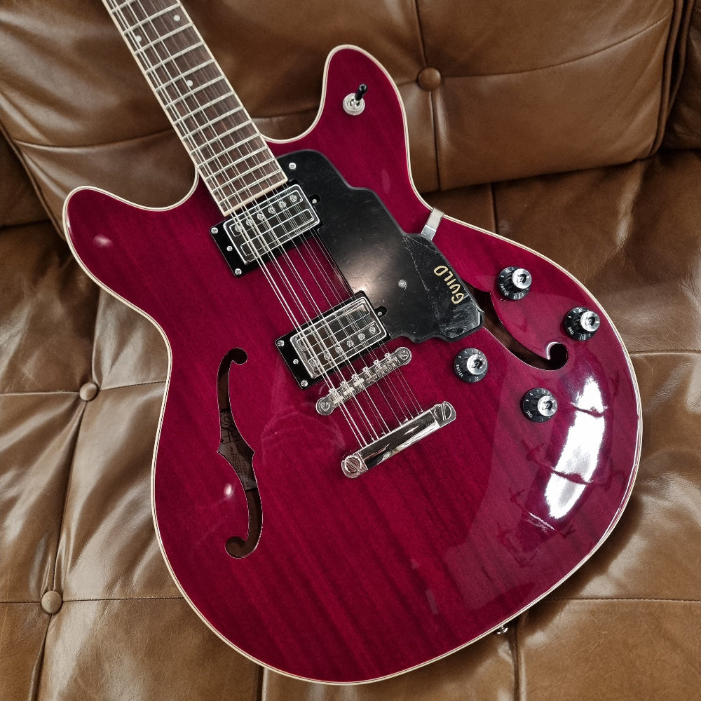 GUILD Starfire 12 String Double Cut Electric - Cherry Red
